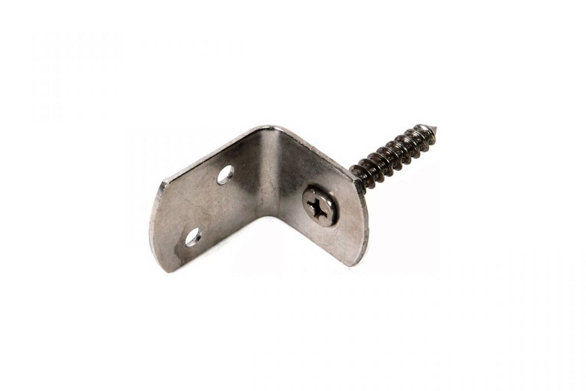 *L-Beslag rvs vaste schroef | Verhoeven Tuinhout & Steengoed