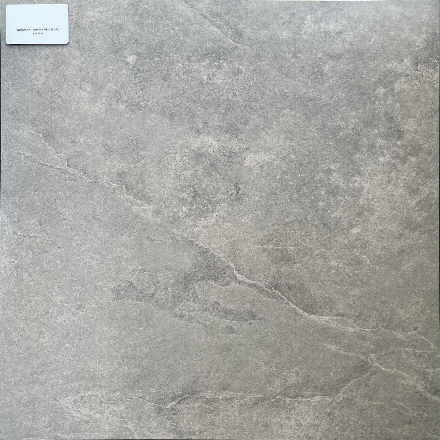 *Keramische tegel XL Lamina Gris Scuro 60x60x3cm | Verhoeven Tuinhout ...