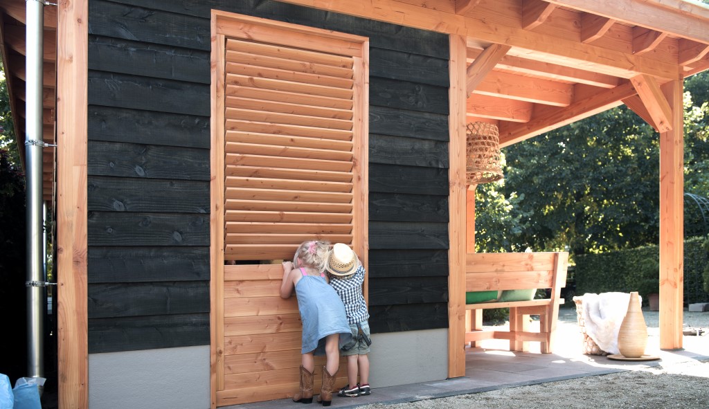 Lamel schutting en shutters | Verhoeven Tuinhout & Steengoed in Helmond ...