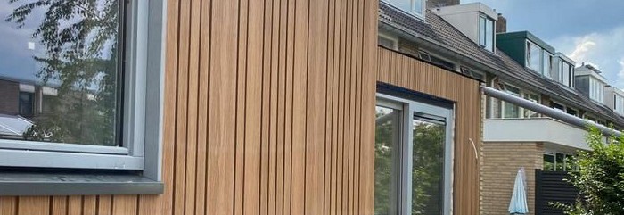 Gevelbekleding WPC Stripes | Verhoeven Tuinhout & Steengoed in Helmond ...